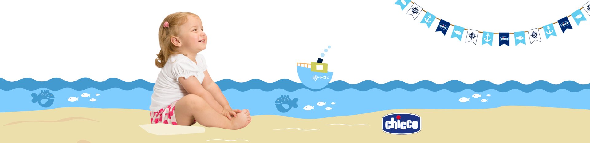 Tailor made baby cruising | MSC Cruises and Chicco